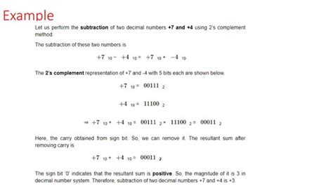 1 Arithmetic Operations Addition And Subtraction Of Signed Numberspptx