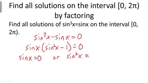 Solving Trigonometric Equations Example Video Trigonometry CK Foundation