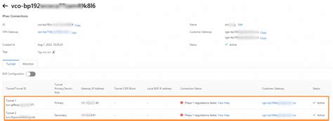 How To Upgrade An Ipsec Vpn Connection To Dual Tunnel Mode Vpn