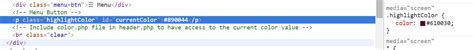 Corrupted Php Variable In Css Color Issue Stack Overflow