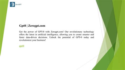 Gpt0 Zerogpt Com By Zero GPT Issuu