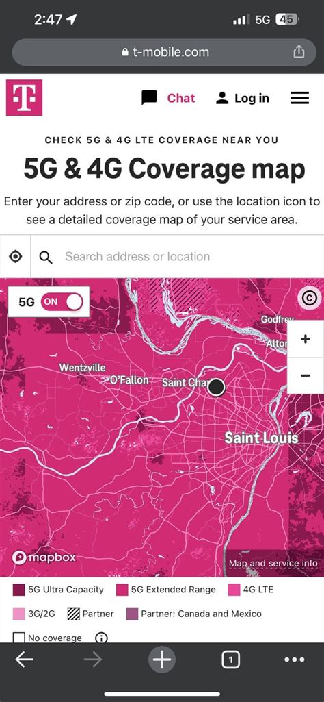 Coverage Map Has A Block Of Where It Used To Show 5g Uc All Over But Now Only Shows Pockets Of