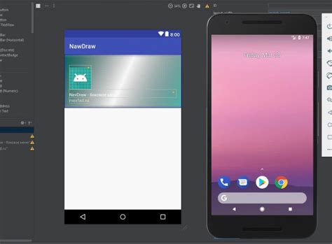 Android Studio Как сделать боковое меню с помощью NavigationDrawer