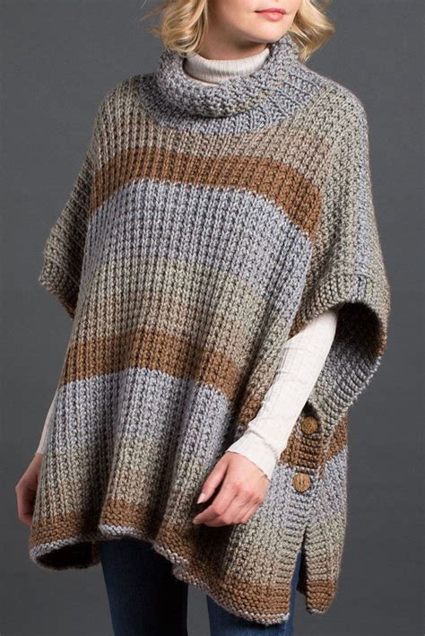 Easy Poncho Knitting Patterns Free