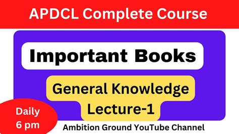 Apdcl Exam Important Books Ii Apdcl Complete Course Ii General