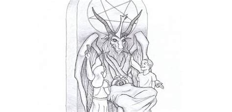 Satan Statue At The Oklahoma State Capitol