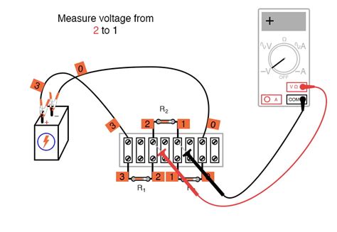 DC Lab Voltage Divider DC Circuit Projects Electronics Textbook
