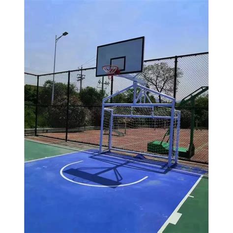 Introducing Our 2 In 1 Basketball Hoop And Soccer Goal For Schools