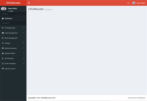 Crudbooster An Effective Crud Generator To Bootstrap Laravel Web