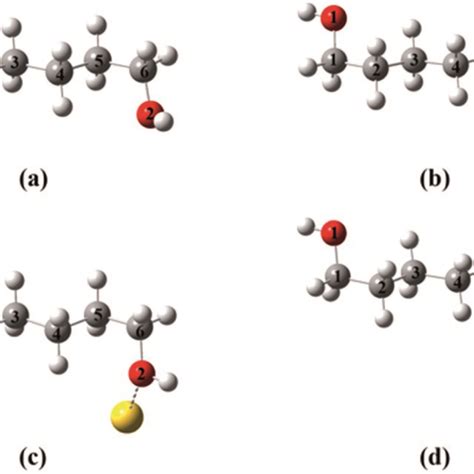 Lowest Energy Structures Of Hexanediolau Complex Cations A Download Scientific Diagram