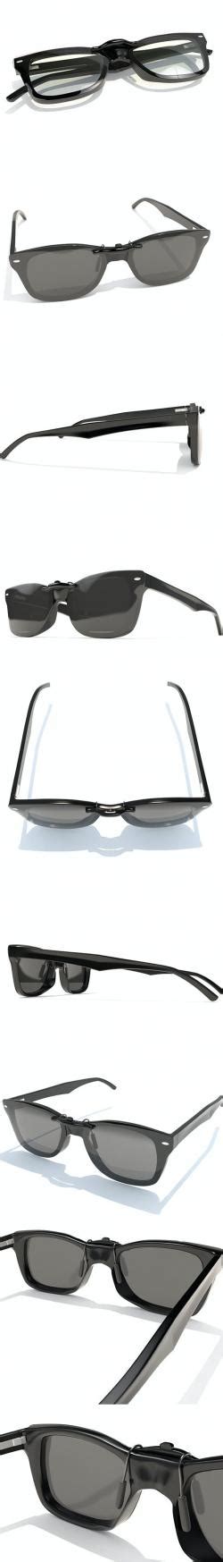 Ray Ban Wayfarer Folding Sunglasses 3d Models Page 1 Stlfinder