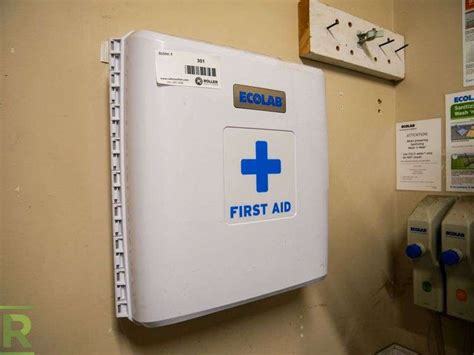 Ecolab First Aid Kit Roller Auctions