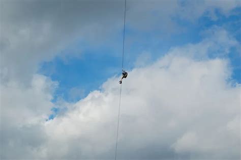 Naked Bungee Jump Stock Photo Image By Tezzstock