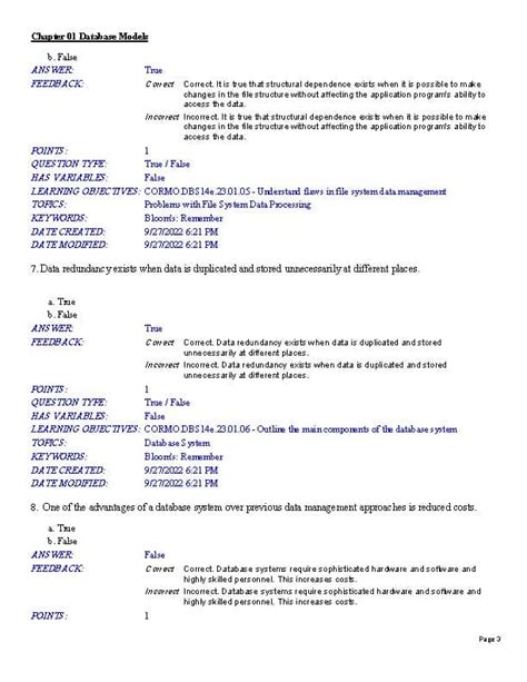Database Systems Design Implementation And Management 14th Edition Test