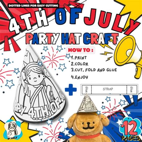 4th Of July Party Hat Craft Statue Of Liberty K 3 Activities For