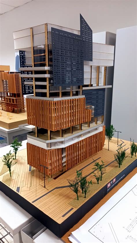 Maqueta Arquitectonica Tallar 7 Edificio Reducto Miraflores