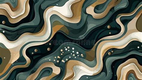 Elegant Abstract Beige Seamless Pattern For Design Projects Stock
