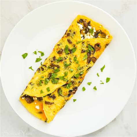 Mushroom Omelette