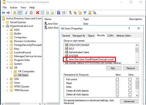 implementing organizational units ou in windows server 2016 code