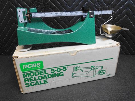 Rcbs Model 505 Reloading Scale 09071 Ineedths