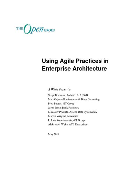 using agile practices in enterprsie architecture pdf agile software