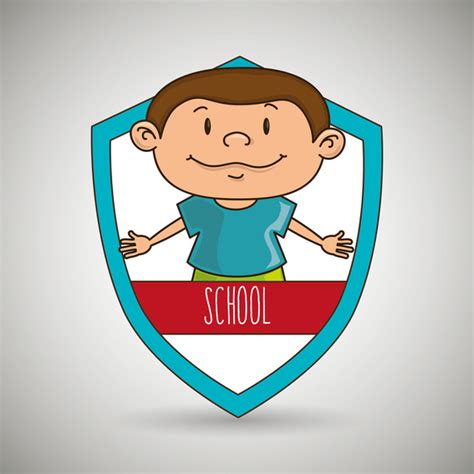 School Shield Free Stock Vectors