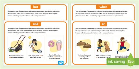 Year 2 Conjunctions Display Posters Primary Resources