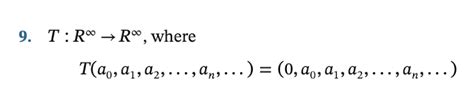 Solved In Exercises Determine Whether The Mapping T Is Chegg Com