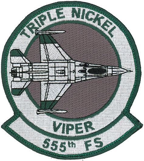 555th Fighter Squadron Triple Nickel Viper Italian Made