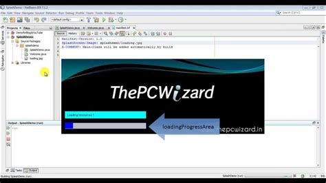 Creating A Splash Screen In Java Using Netbeans Ide Part 2 Youtube