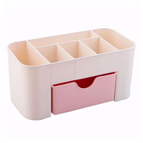 Plastic Makeup Organizers Storage Box Cosmetic Dra Vicedeal