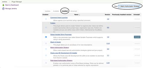Jenkins Matrix Authorization Strategy — How To Grant Job Permissions