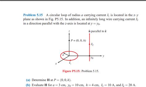 Solved Problem A Circular Loop Of Radius A Carrying Chegg