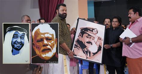 ഷെയ്ഖ് ഹംദാന്‍റെ കയ്യൊപ്പ് പതിഞ്ഞ ചിത്രം അഭിമാനമായി ആലപ്പുഴ സ്വദേശി