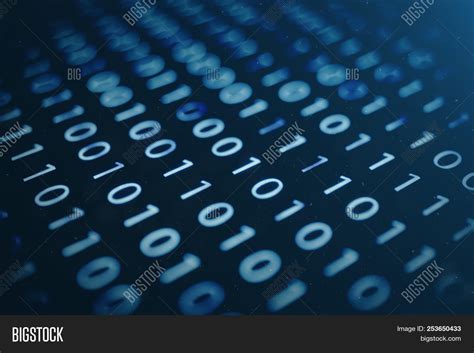3d Illustration Binary Image And Photo Free Trial Bigstock