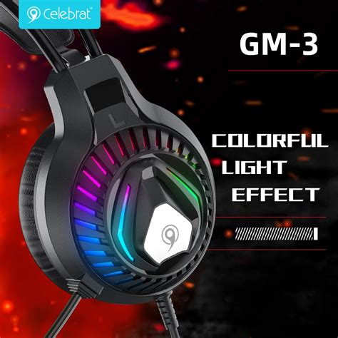 Celebrat Gm 3 Surround Stereo Wired Gaming Headset Otclk