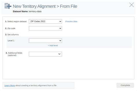 Territory Optimization Tool Design Balanced Territories