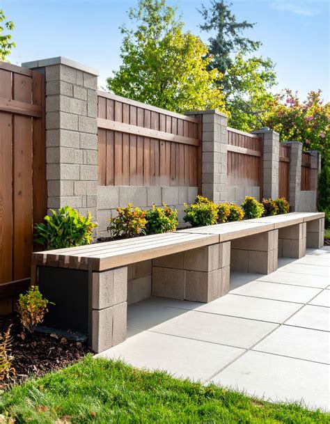 25 Cinder Block Fence Ideas Durable And Stylish Boundaries Our