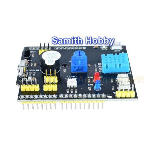 Multi Function Expansion Board Dht11 Temperature And Humidity Lm35 For Arduino Unor3 Shopee