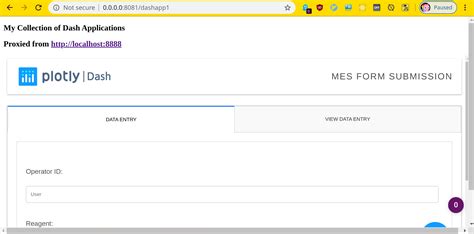 proxy multiple dash apps running on different ports dash python