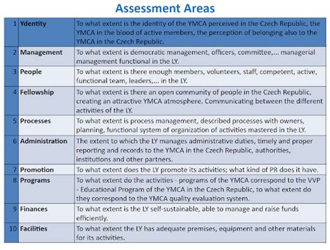 Common Assessment Framework Ymca Europe