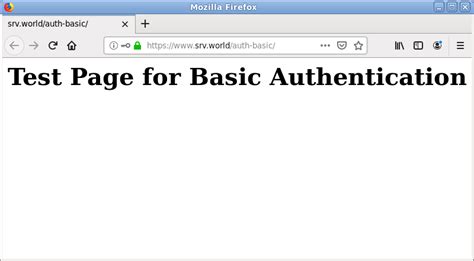 Ubuntu LTS Nginx Basic 認証の設定 Server World