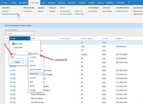 Filters In Dynamics For Finance Operations Encore Business Solutions
