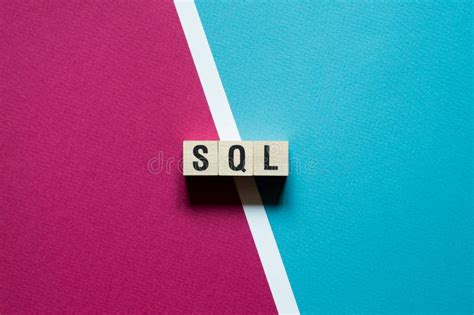 Sql Word Concept On Cubes Stock Image Image Of Acronym 169693195
