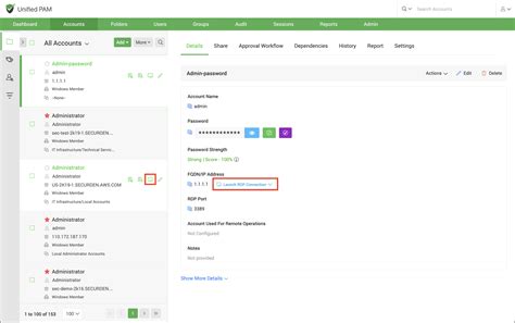 How To Launch Native RDP Connections In PAM Securden Unified PAM Administrator Guide