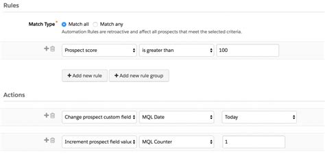 Mql Tracking In Pardot Create Automation Rules Jenna Molby
