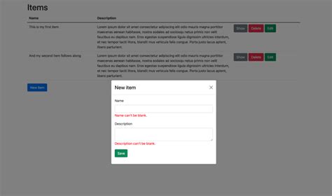 rails 7 modal forms with hotwire and bootstrap tutorial