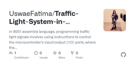 Github Uswaefatimatraffic Light System In Assembly Language Using