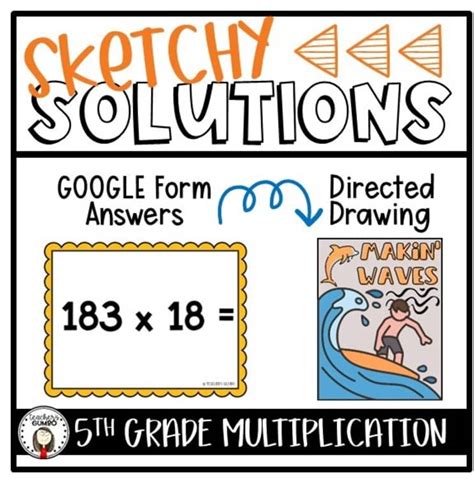 Math Art Self Checking Digital Activity Multiplication Directed