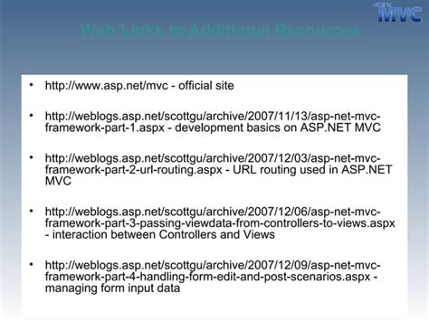 Mvc Ppt